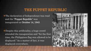 Japanese period in the philippines | PPTX | Death, Injury, or Military ...