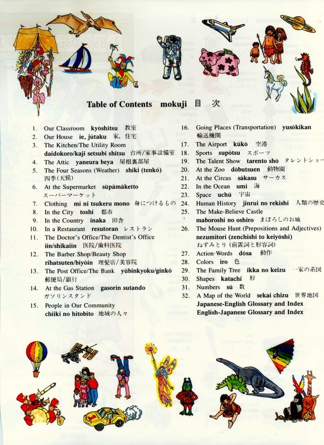 Japanese picture dictionary | PDF