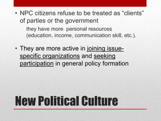 Japanese Political Culture | PPTX
