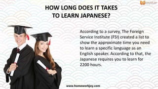 WHY IS JAPANESE LANGUAGE SO IN DEMAND? | PPT