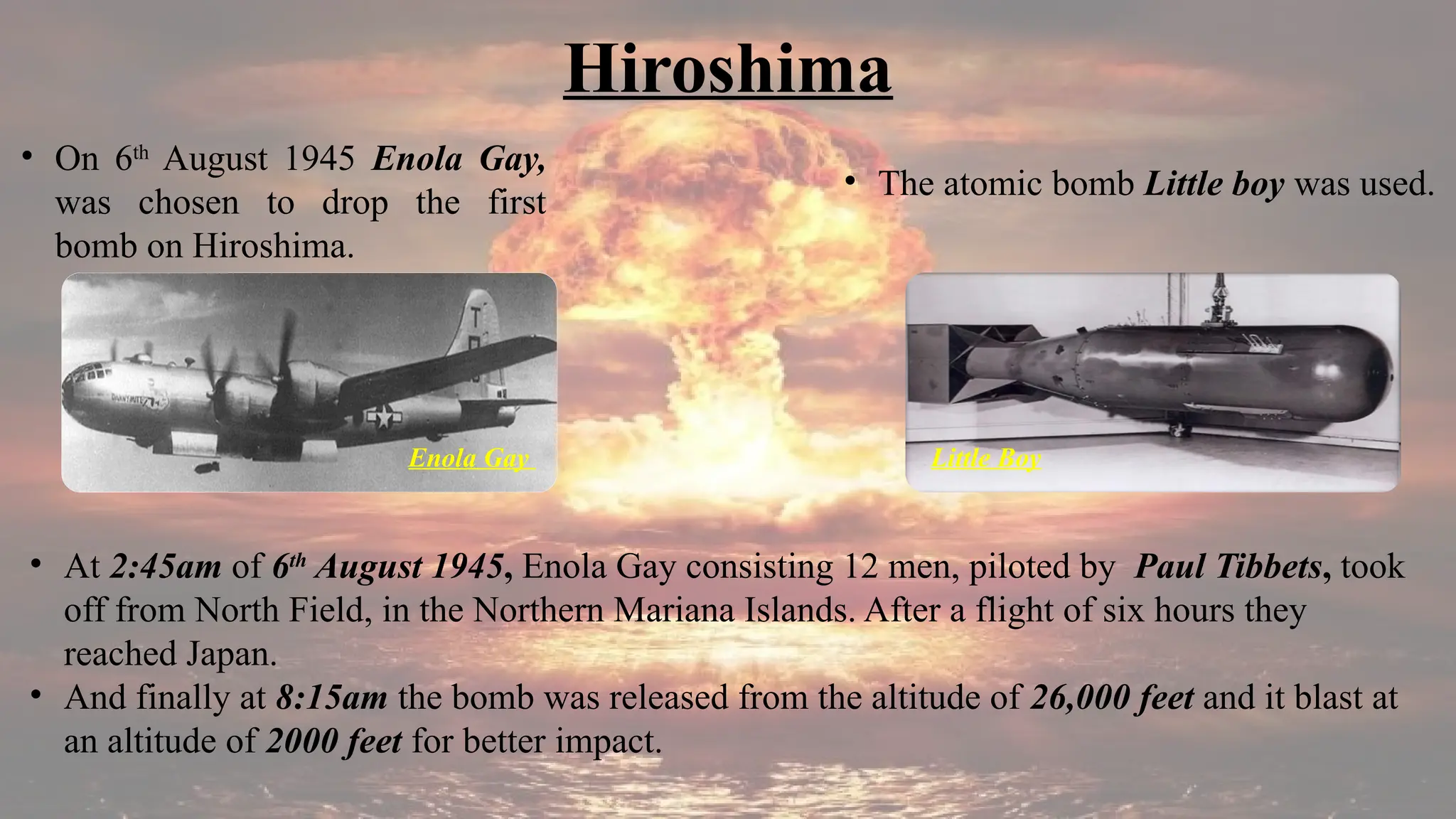 Atomic Attack on Japan-Nagasaki Attack-Nuclear Attack on Japan | PPTX