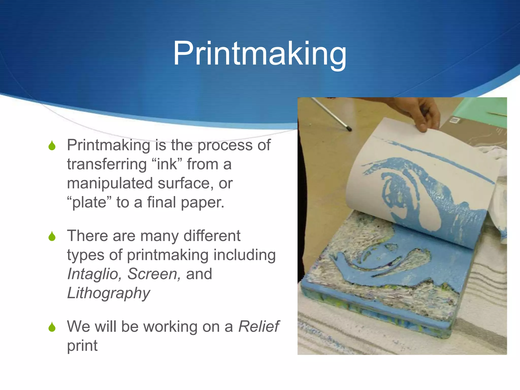 Japanese printmaking elementary lesson ppt | PPT