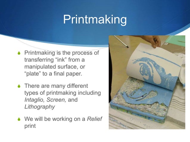 Japanese printmaking elementary lesson ppt | PPT