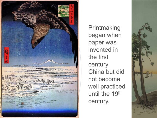 Japanese printmaking elementary lesson ppt | PPT