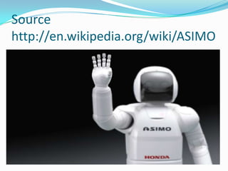Japanese robot honda asimo | PPTX