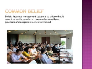 Japanese style of management | PPTX