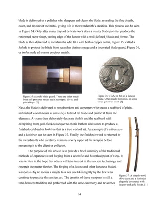 Japanese sword | PDF | Arms & Ammunition | Sensitive Topics