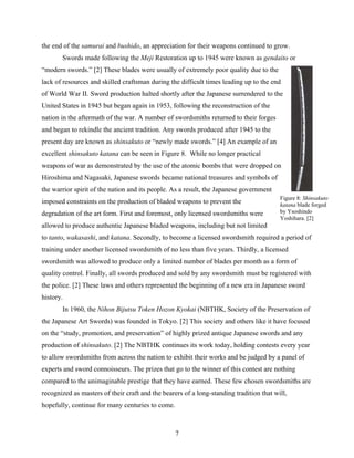 Japanese sword | PDF