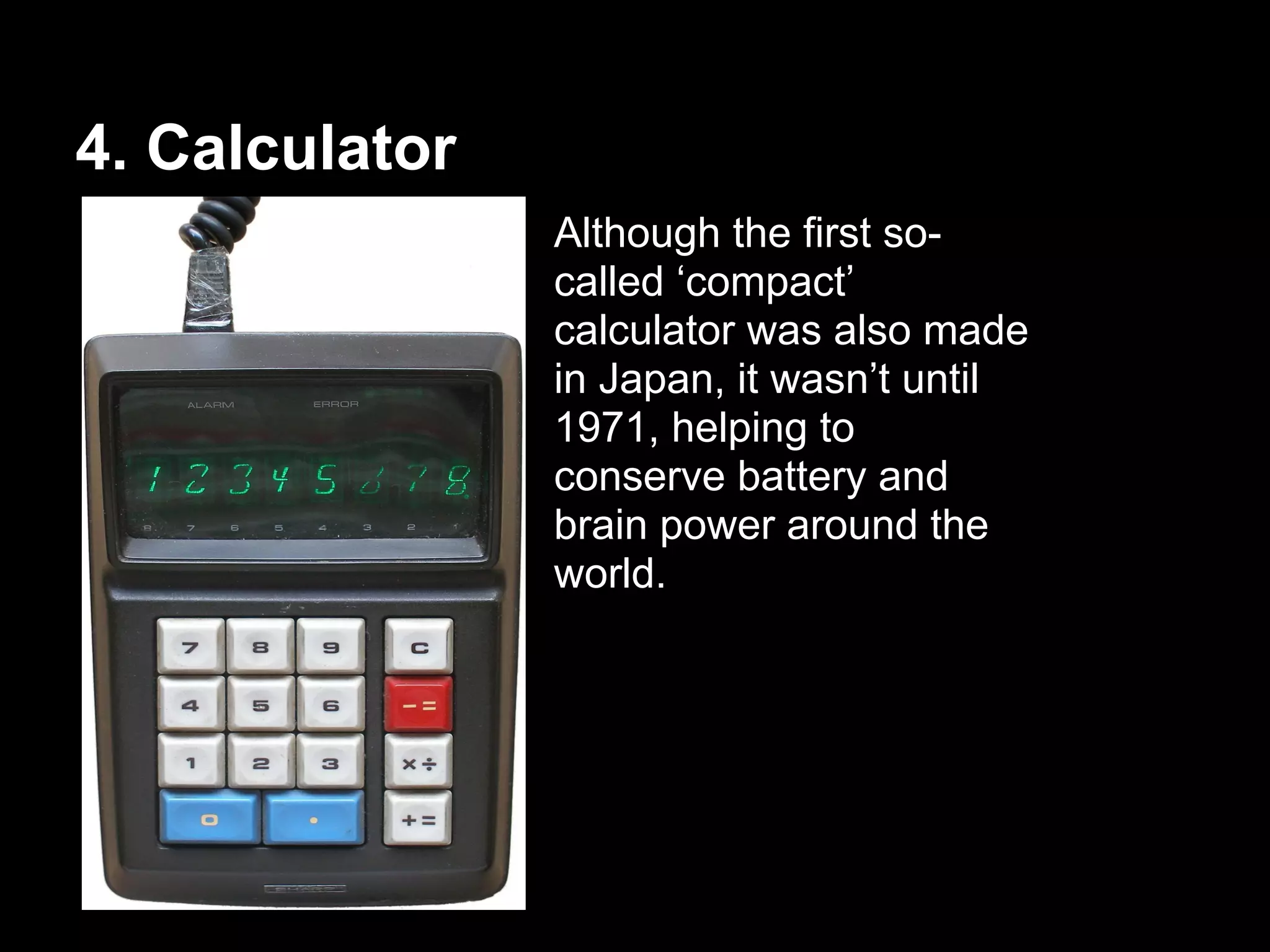 Japanese technological inventions | PDF