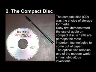 Japanese technological inventions | PDF