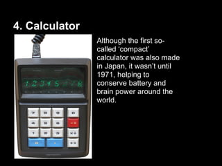 Japanese technological inventions | PDF