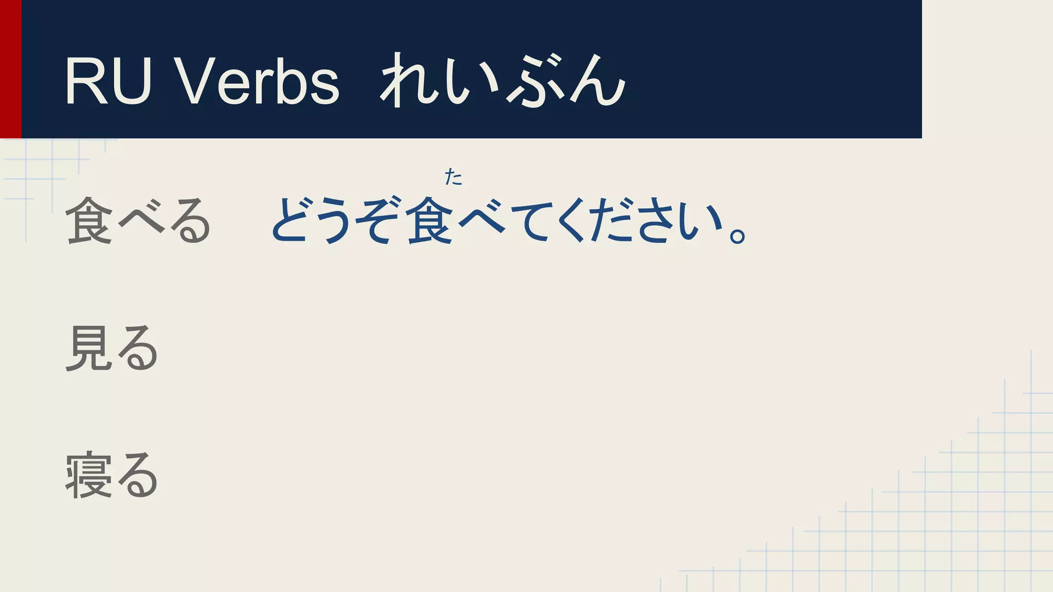 Japanese Te Form Verbs and Example Sentences | PPT