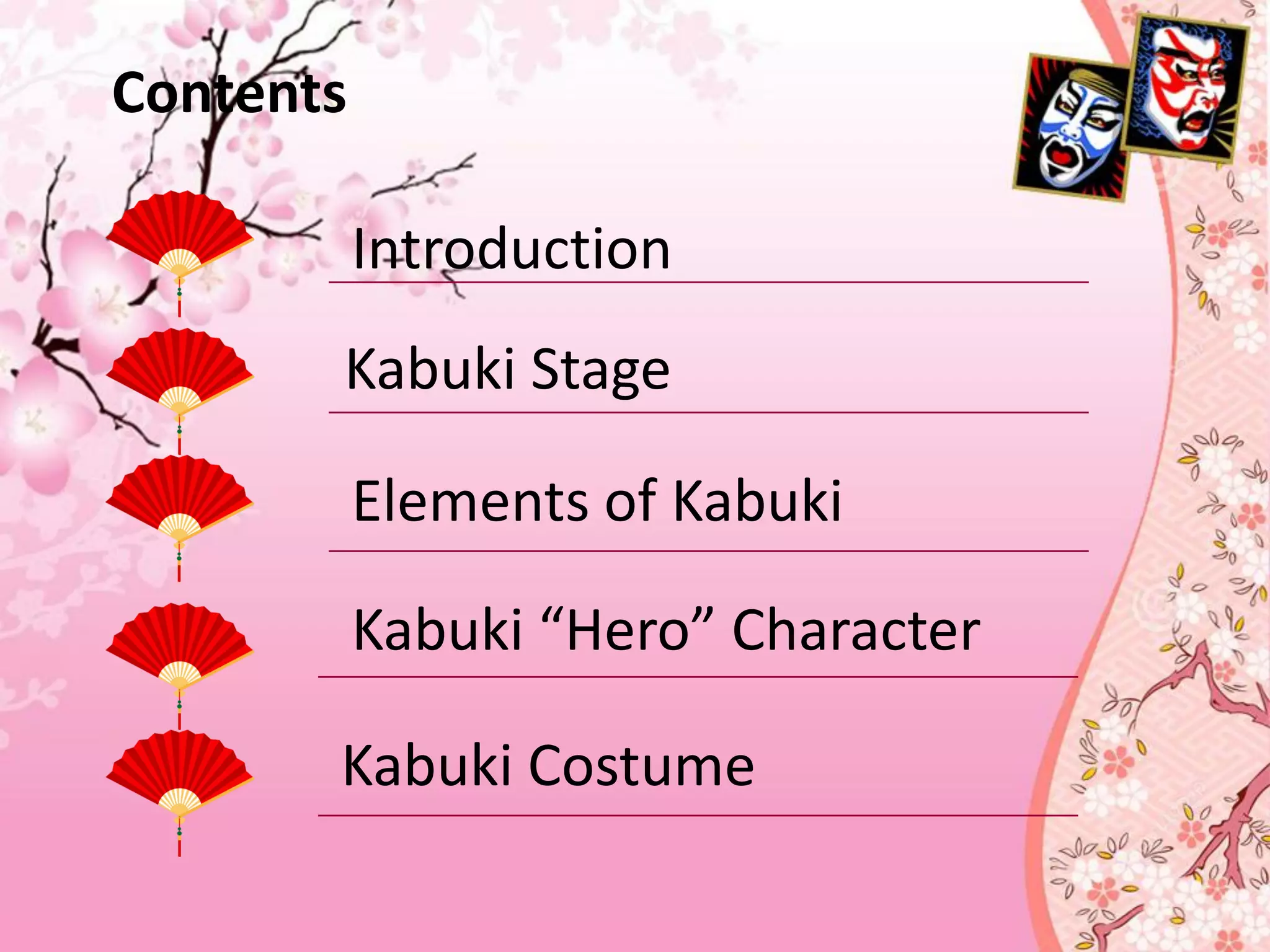 Japanese Theater Kabuki - MAPEH 8 | PDF