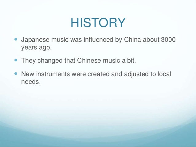Different Types Of Japanese Music