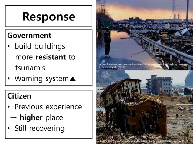 Japanese tsunami (2011) | PPTX | Geology | Science