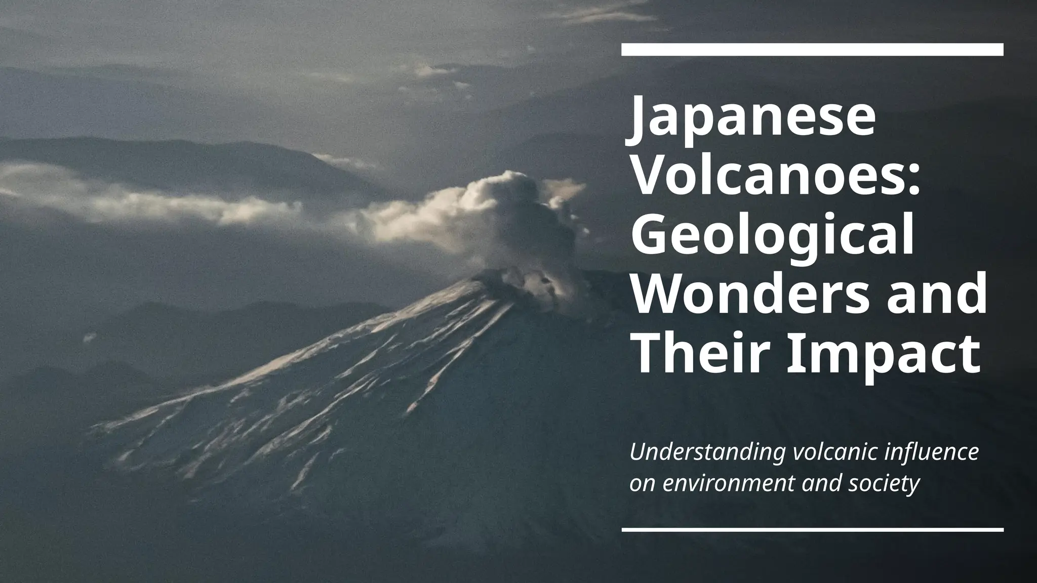 Japanese Volcanoes: The Fiery Heart of the Archipelago | PPTX