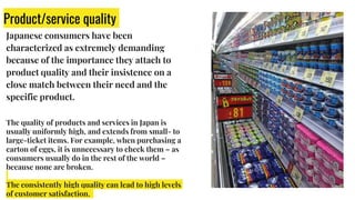 Japanese Retail and consumer behaviour | PPT