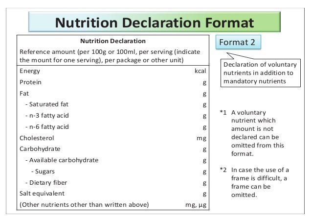 JAPAN Food Labelling Systems - An Update_2015