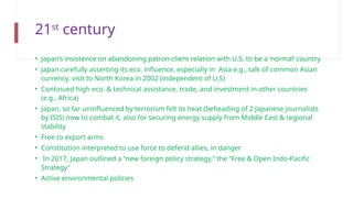 JAPAN Foreign Policy ppt slides by Dr. Laxmi.pptx