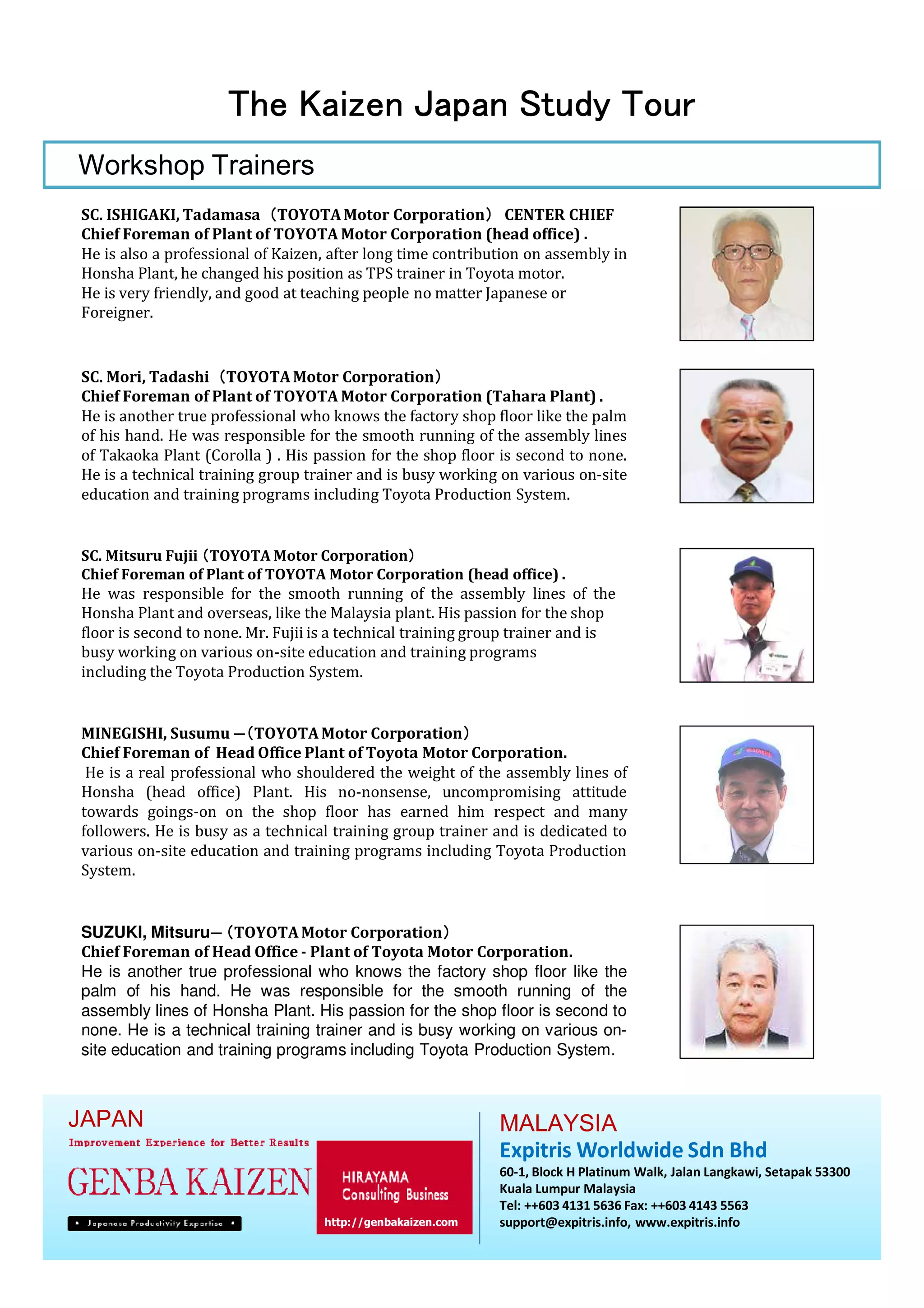 Japan KAIZEN STUDY MISSION MARCH 2019 | PDF