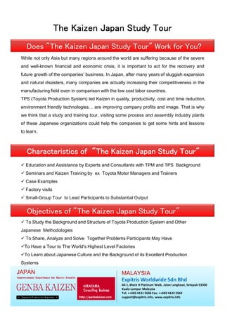 Japan KAIZEN STUDY MISSION MARCH 2019 | PDF