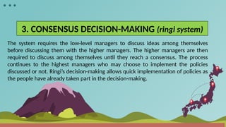 japanese management .pptx | Business | Business and Finance