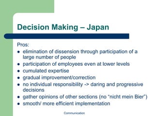 Japan management styles and comparision to world | PPT