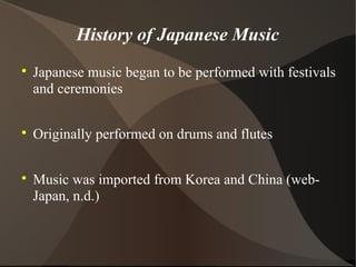 Japan music | PPT