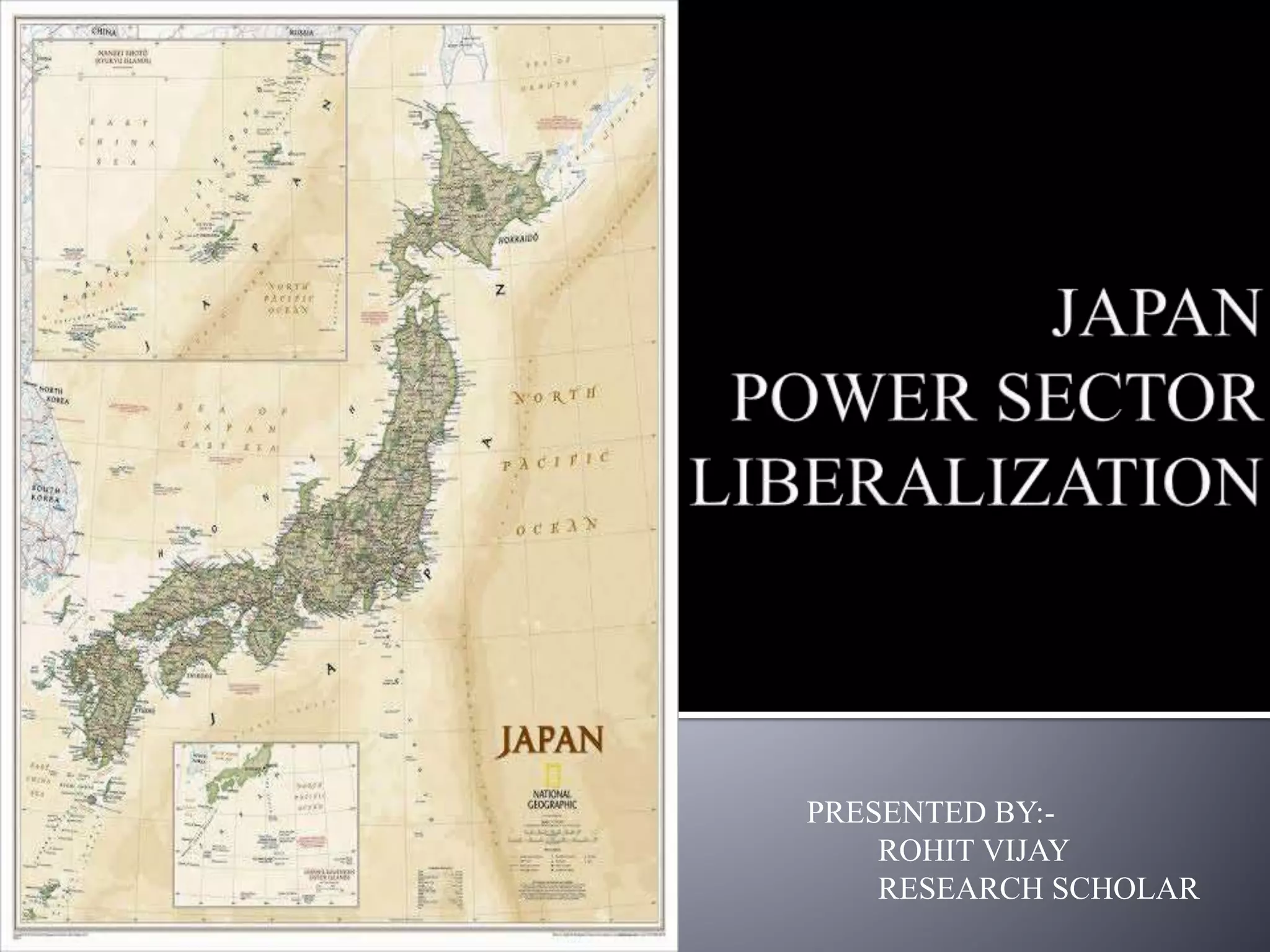 Japan power sector liberalization | PPTX