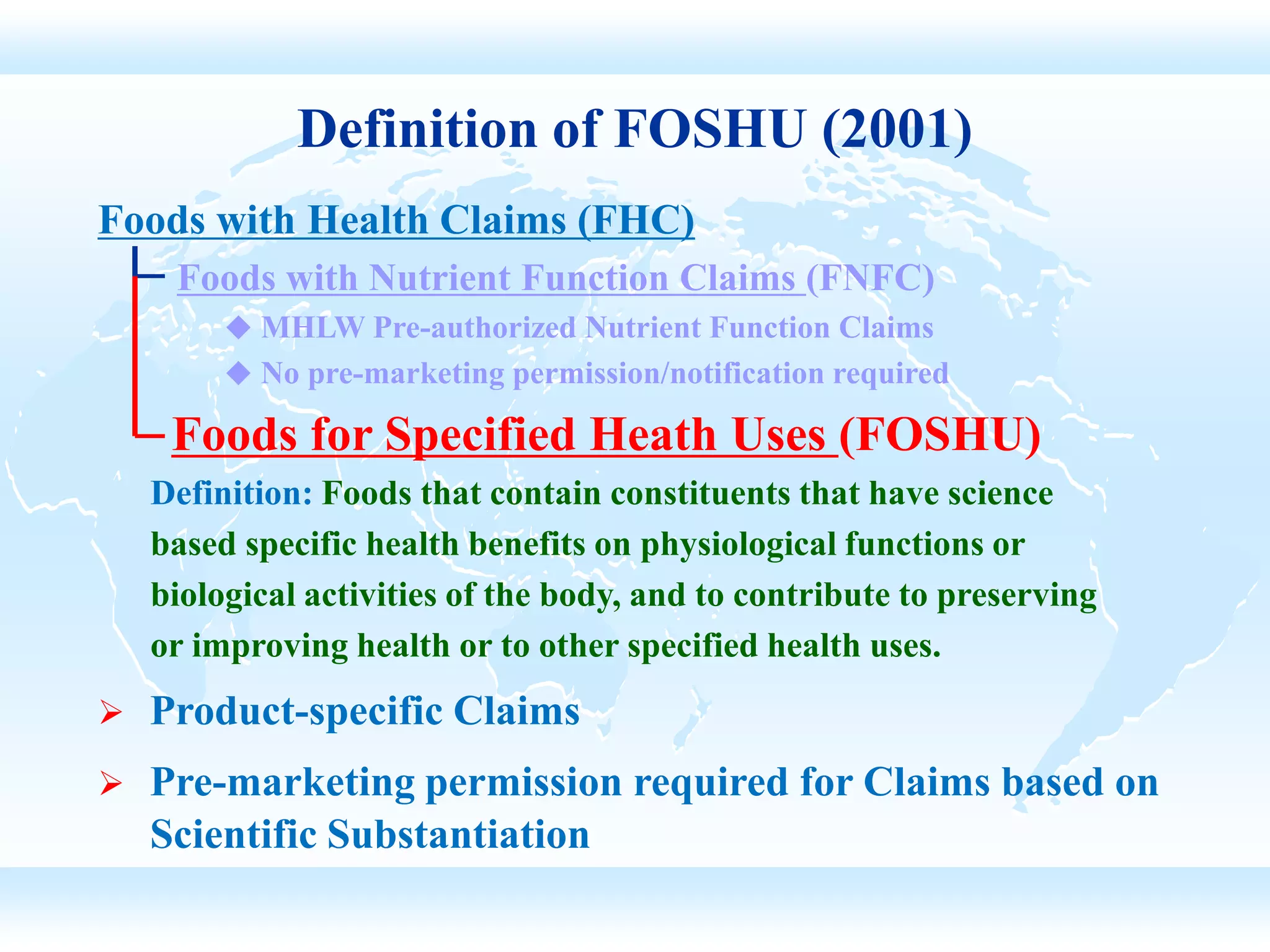 Japan Regulations & Guidelines for Functional Foods | PDF