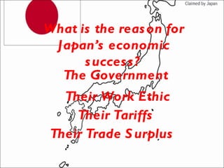 Japan's government and economy | PPT