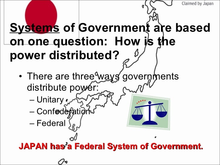 Japan's government and economy