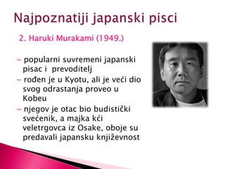 Japanski jezik i književnost | PPT