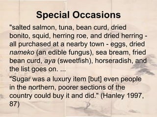 Early Japanese Food History | PPTX