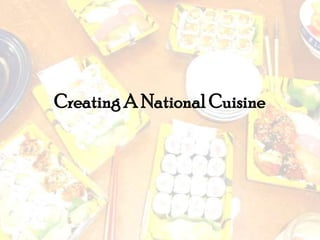 Modern Japanese Food History | PPT