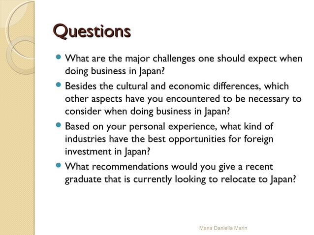 All you need to know to do Business in Japan | PPT