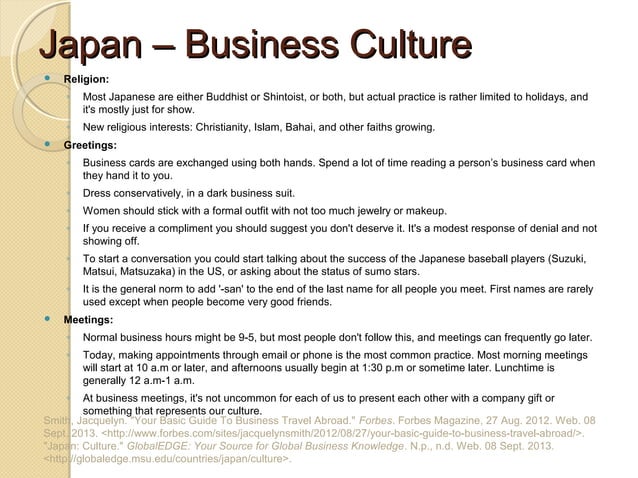 All you need to know to do Business in Japan | PPT
