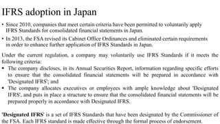 Japan Accounting Standards | PPTX