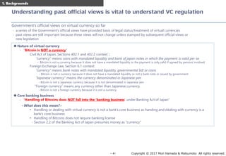 Japan's virtual currency regulation | PPT