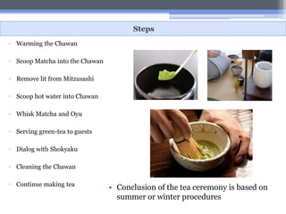 Japanese Tea Ceremony Steps