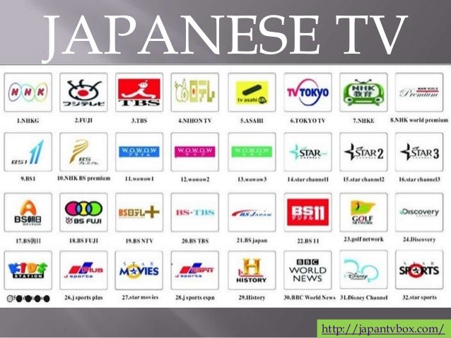 Japenese TV ppt slides