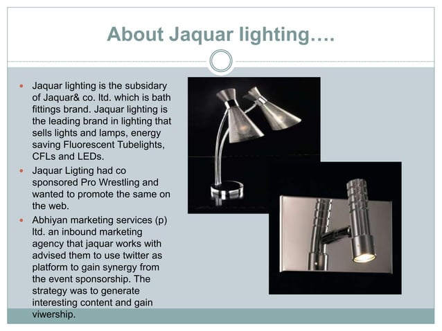 Jaguar Case Study | PPTX