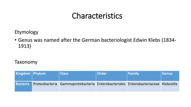 Klebsiella oxytoca | PPTX