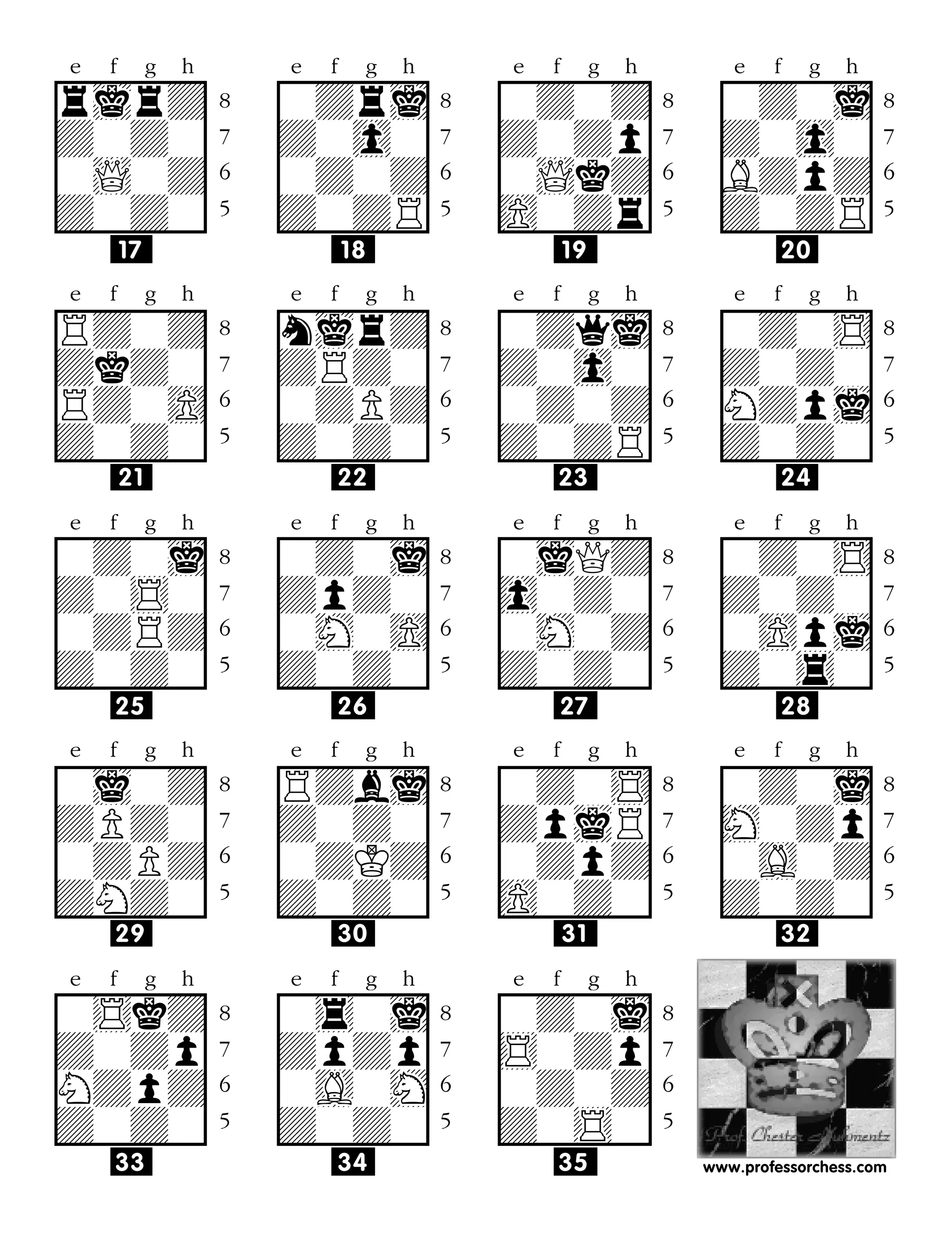 Jaque mate en diagramas | PDF