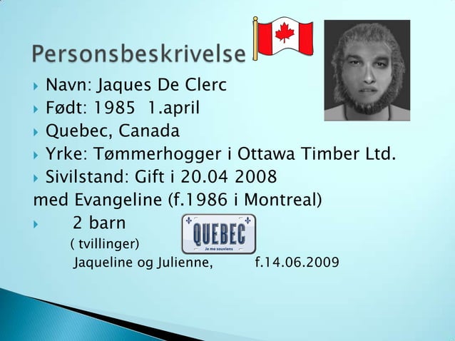 Jaques de clerc power point presentasjon | PPTX