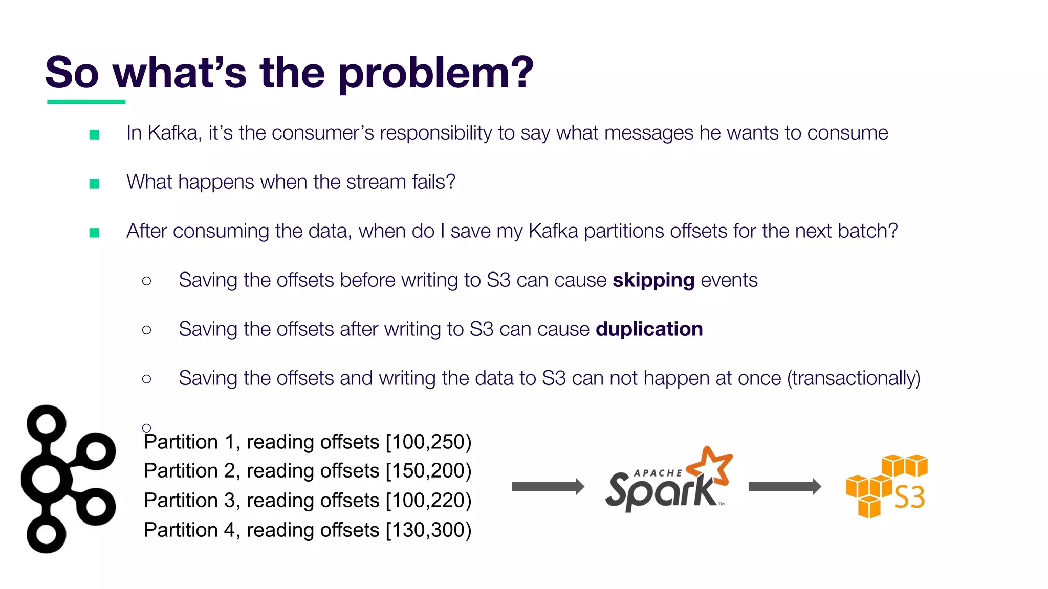 spark stream - kafka - the right way | PPT