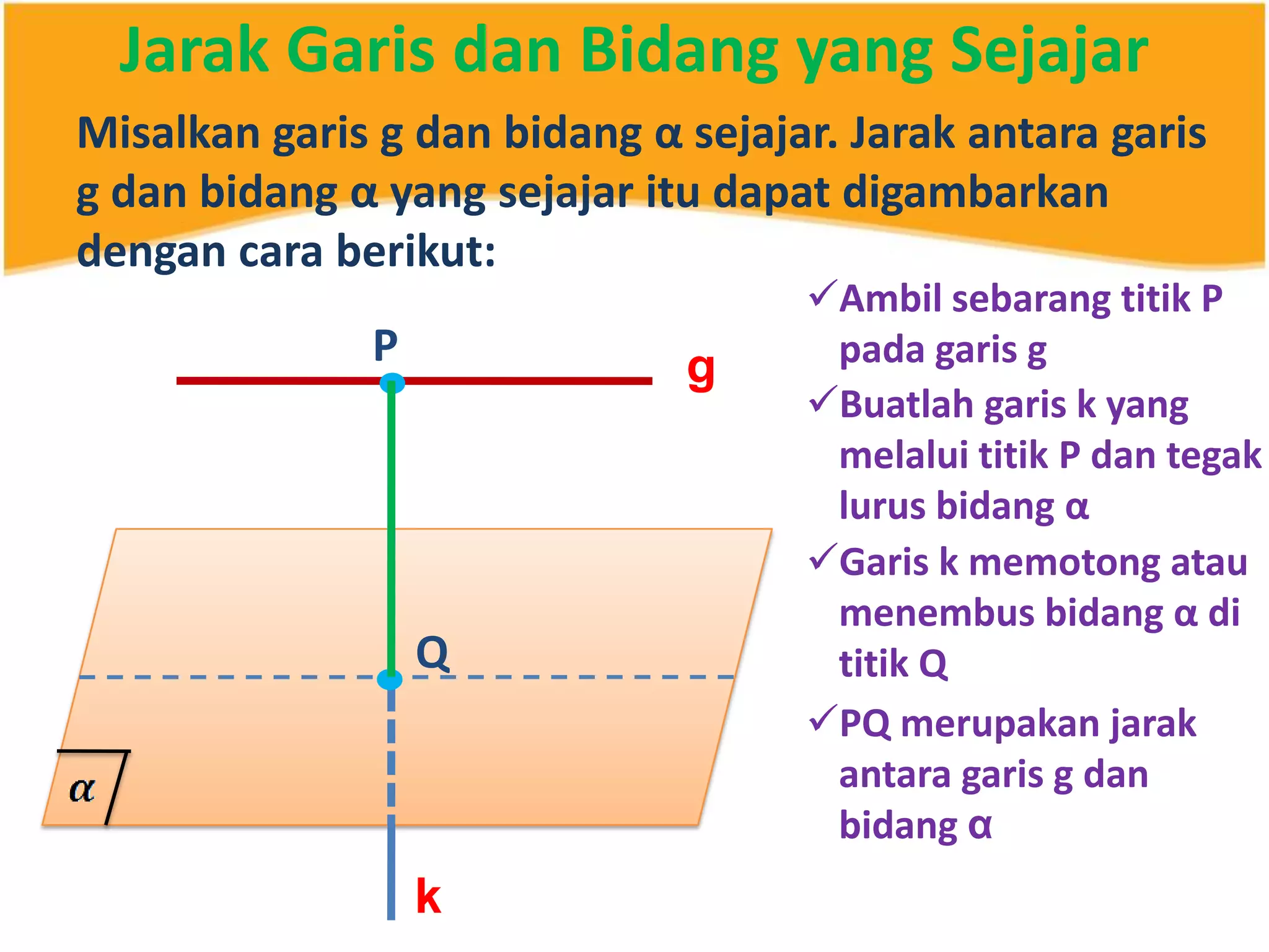Geometri Dimensi Tiga ~ Jarak Pada Bangun Ruang | PPTX