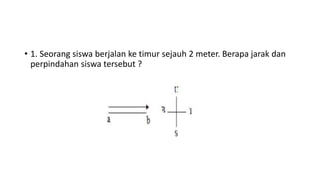 Jarak dan perpindahan | PPTX