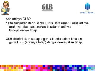 Jarak dan perpindahan GLB dan GLBB | PPT