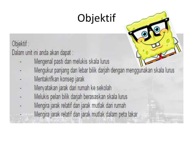 Geografi Tingkatan 1 Jarak dan skala | PPTX